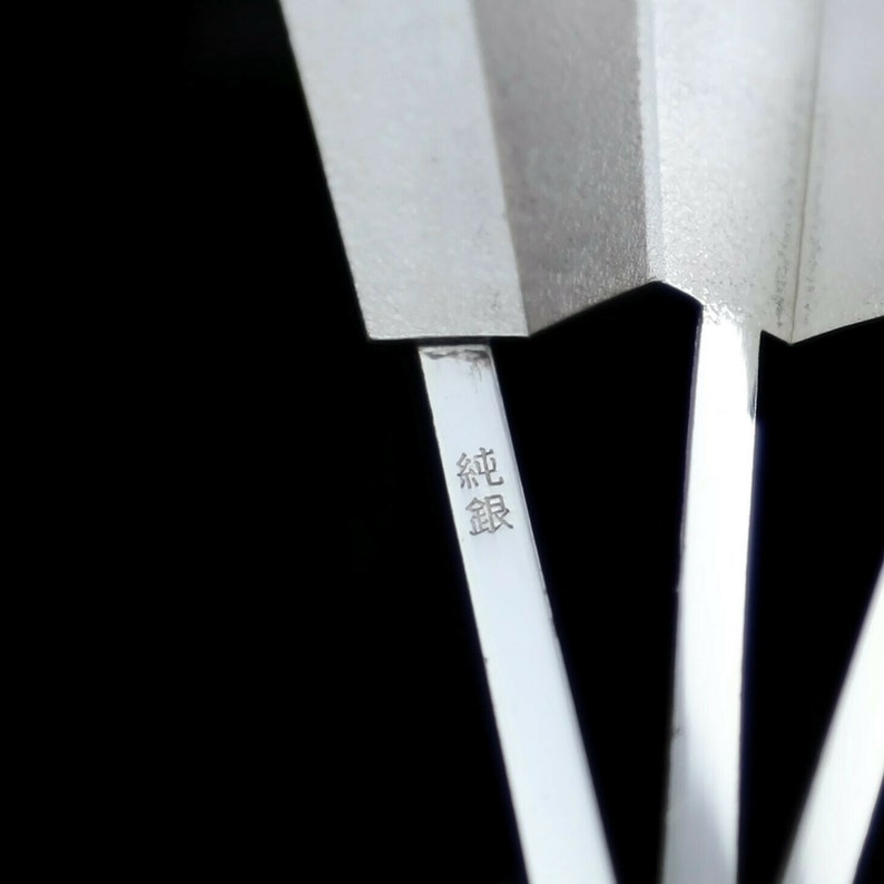 A Vintage Japanese Solid Silver Fan (sensu/o-gi) - C.1960s - Etsy