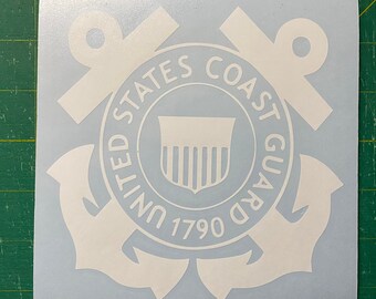 Coast Guard Decal Truck - Etsy