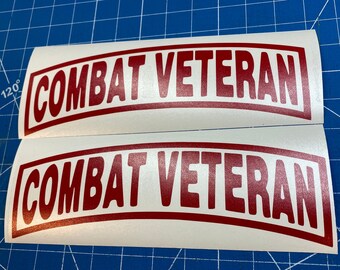 Veteran Car Decal | Etsy