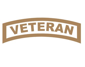 Military Vinyl Decal Tab - Etsy