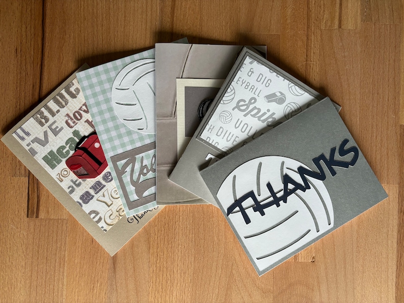 5 Volleyball Variety Card Pack, Variety Sports Card Set, Includes 5 ...