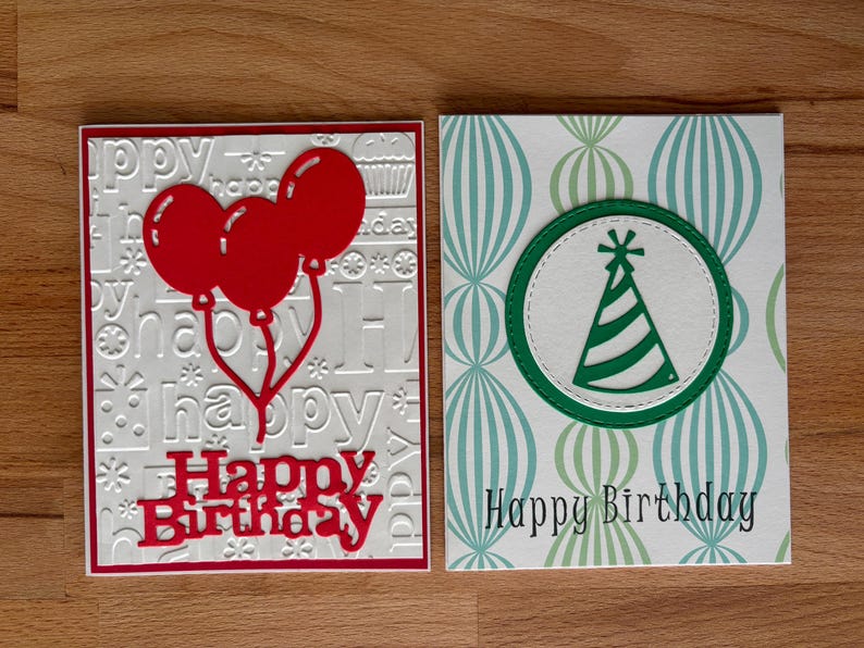 10 Cards Birthday Pack, Variety Birthday Card Set, Includes 10 Unique ...