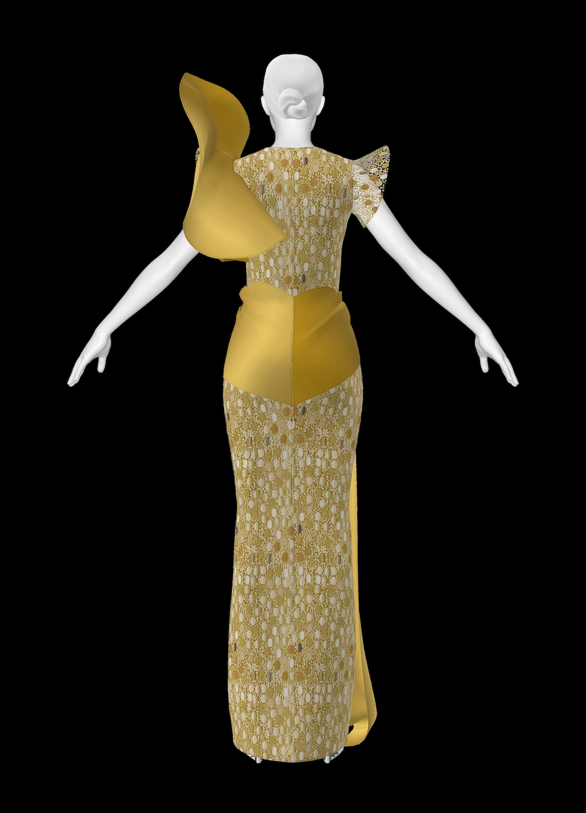 Queen Mermaid Sewing Pattern for Women Dress/flounces Sleeves/size S ...