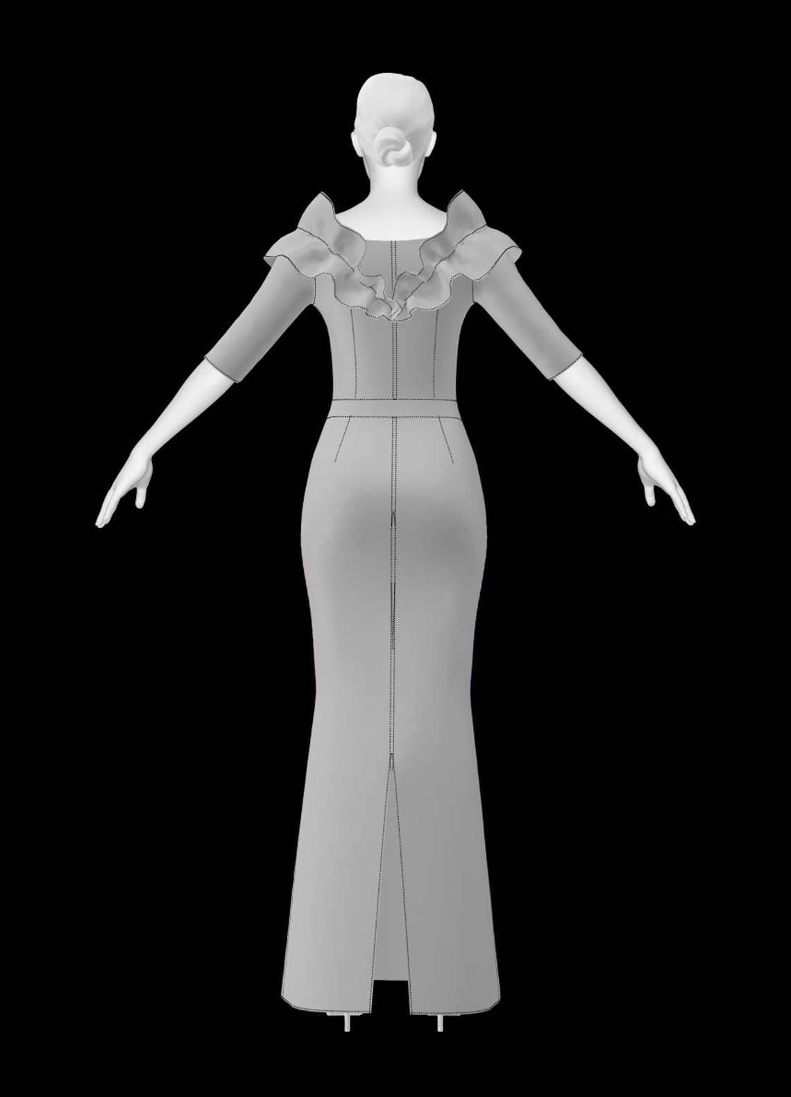 Adorable Sewing Pattern for Women Dress/easy Digital PDF Instant ...