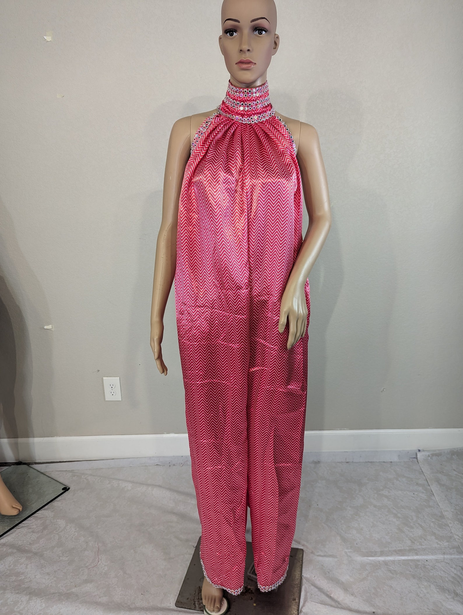 Fun Jumpsuit Sewing Pattern for Women Dress/halter Neckline/back Open ...