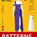 Sweetheart Sewing Pattern for Women Dress/side Slit With Side Pleated ...
