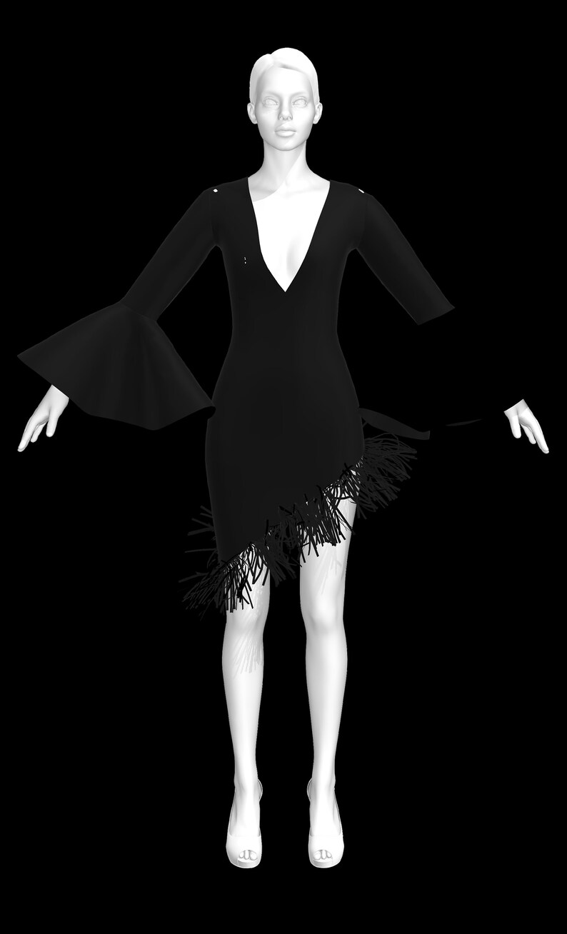 Faith Sewing Pattern for Women Dress/pdf Digital/ Instant Download/bell ...