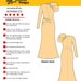 Ann Sewing Pattern for Women Dress/deep V-neckline/ Pencil Dress/ Maxi ...