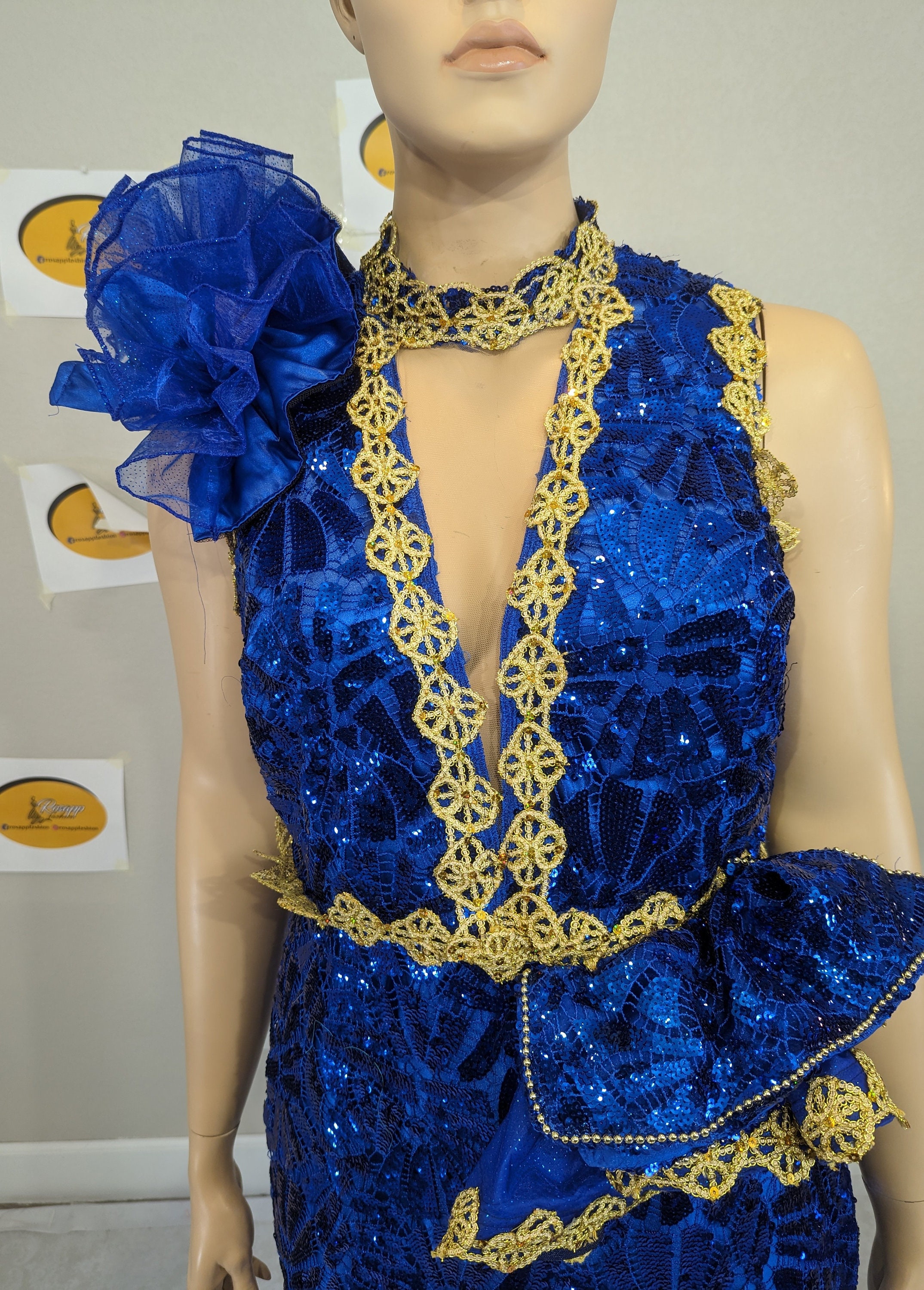 Simplicity Mermaid Sewing Dress for Women/sleeveless/v-neckline/floor ...