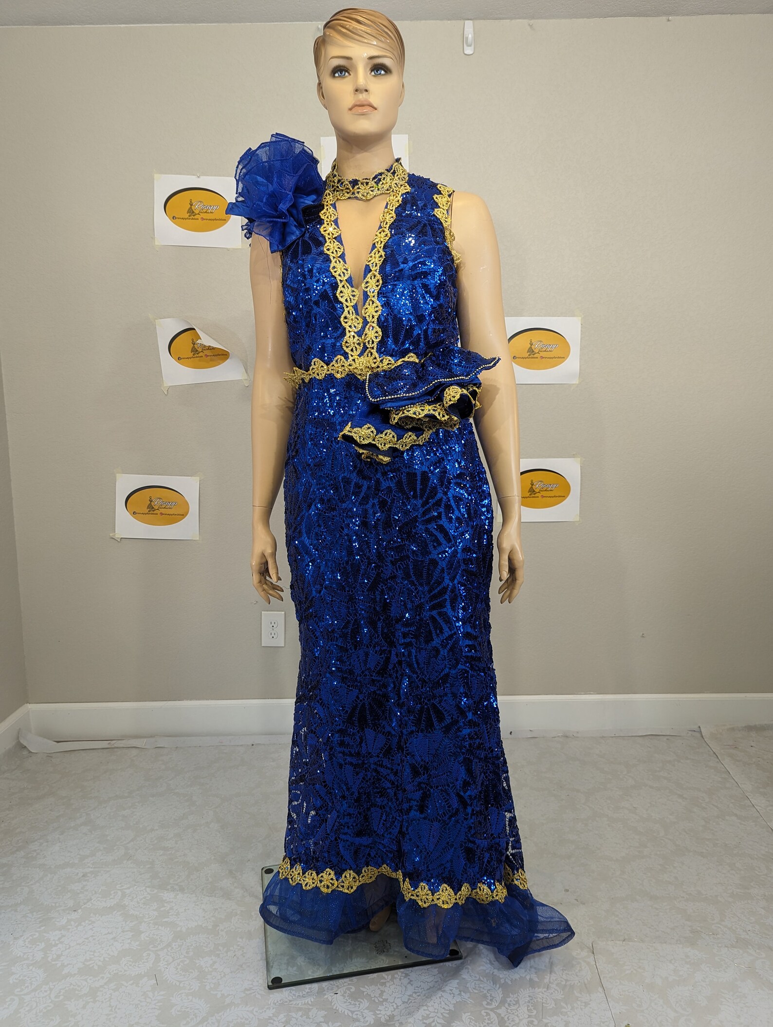 Simplicity Mermaid Sewing Dress for Women/sleeveless/v-neckline/floor ...