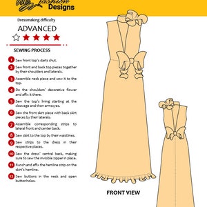 Simplicity Mermaid Sewing Dress for Women/sleeveless/v-neckline/floor ...