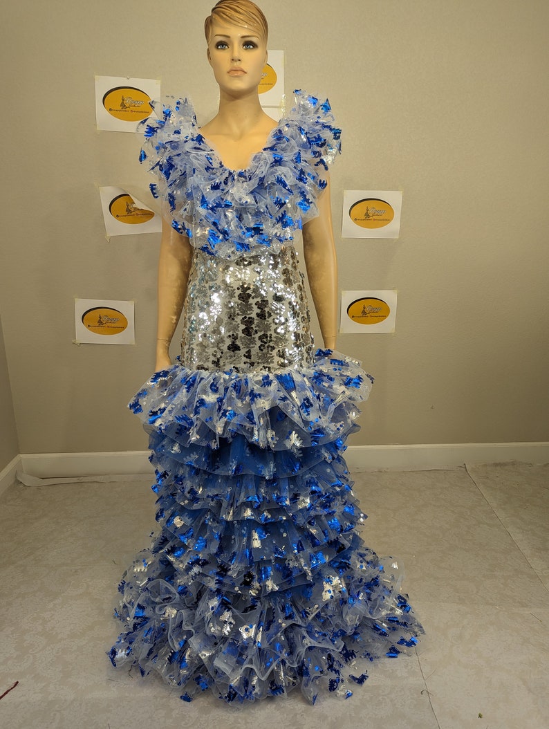 Elegant Sewing Pattern for Women Dress /sleeveless/v-neckline/floor ...