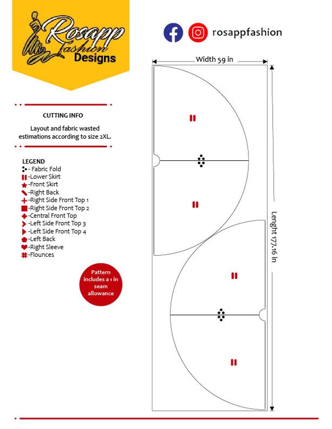 Attractive Sewing Pattern for Women Dress/trumpet Mermaid/crew Neckline ...