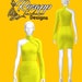 Decent Sewing Pattern for Women Dress/asymmetric/one Shoulder/mini ...