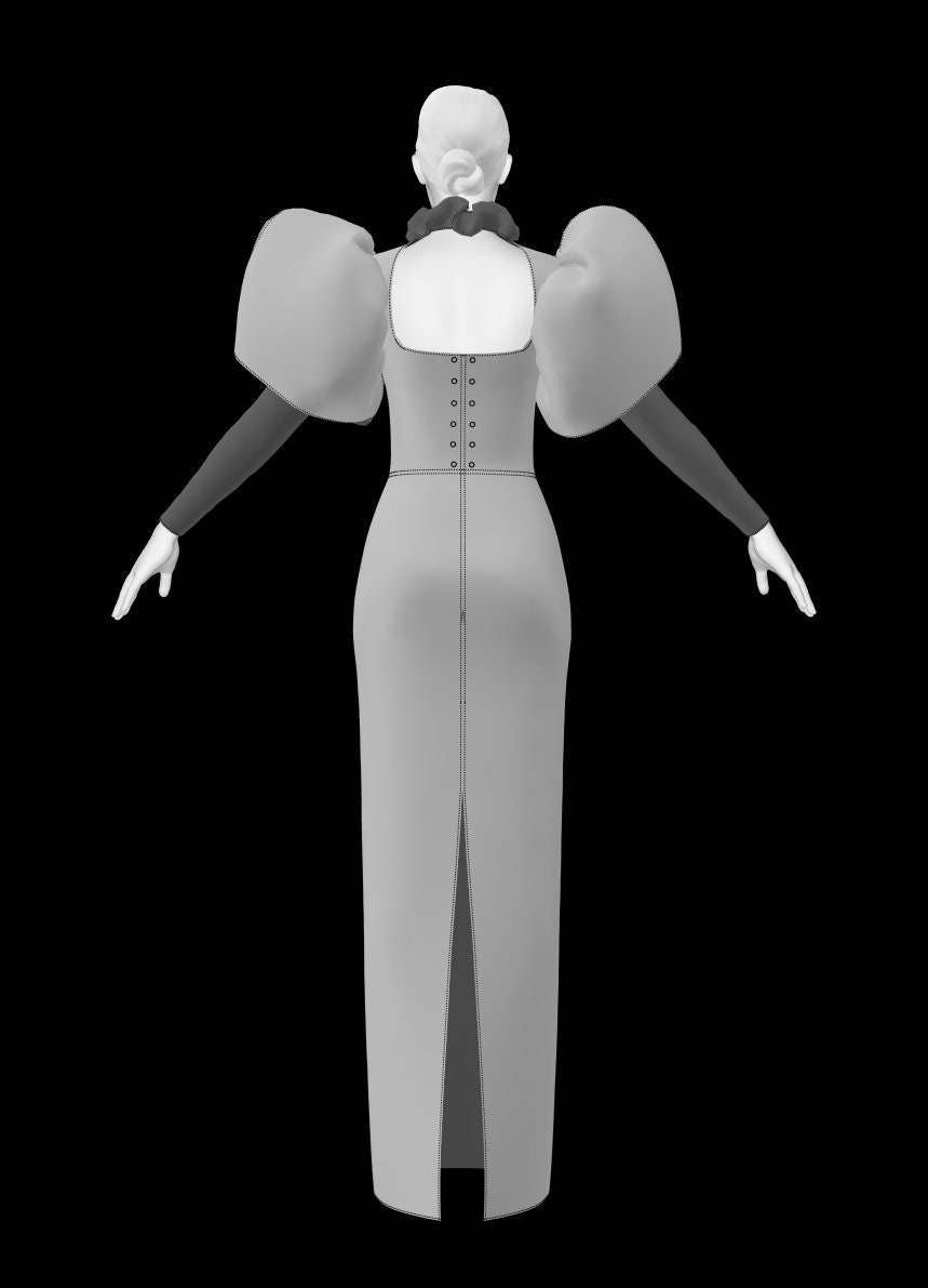 Splendid Bustier Bodice With Two Bra Bones Sewing Pattern for Women ...