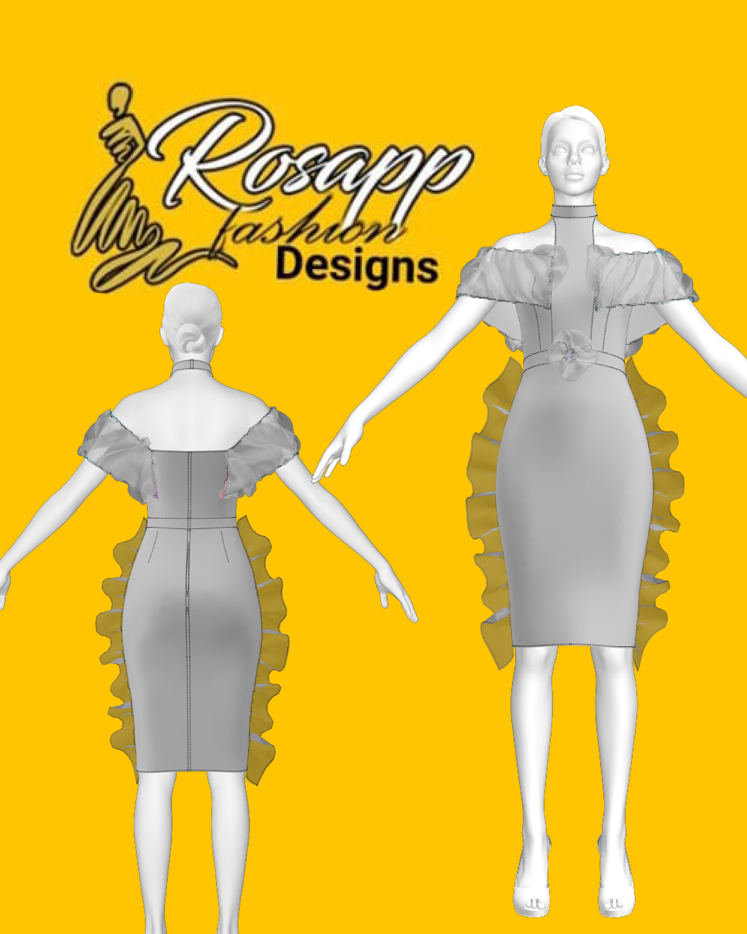 Charm Sewing Pattern for Women Dress/pdf Easy Digital Instant Download ...