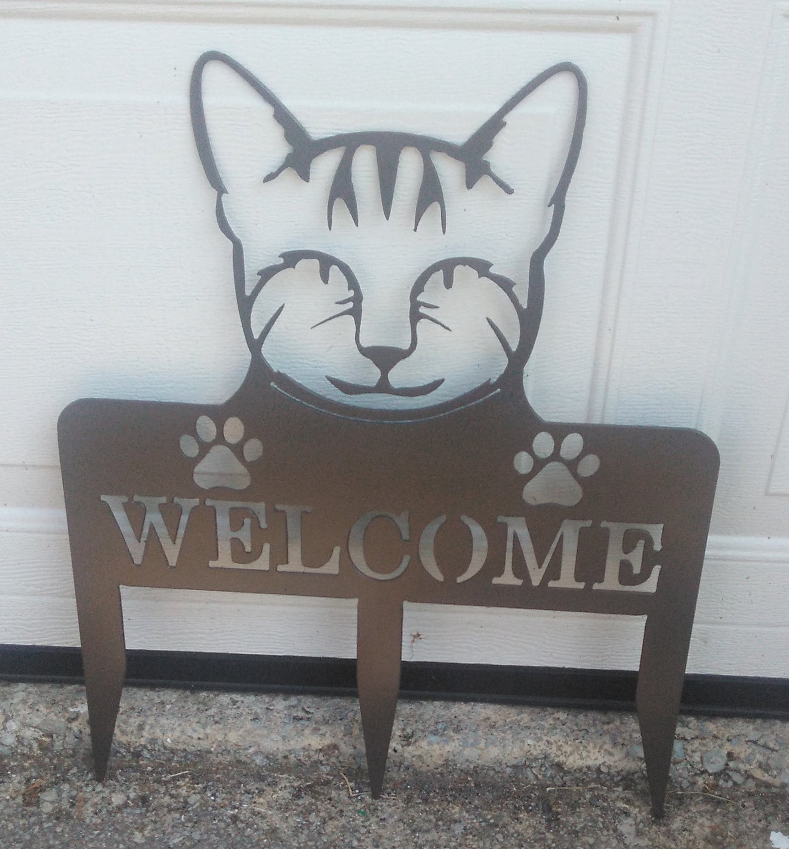 Cat Welcome Sign Cat Lovers Sign Cat House Sign Welcome Cat - Etsy