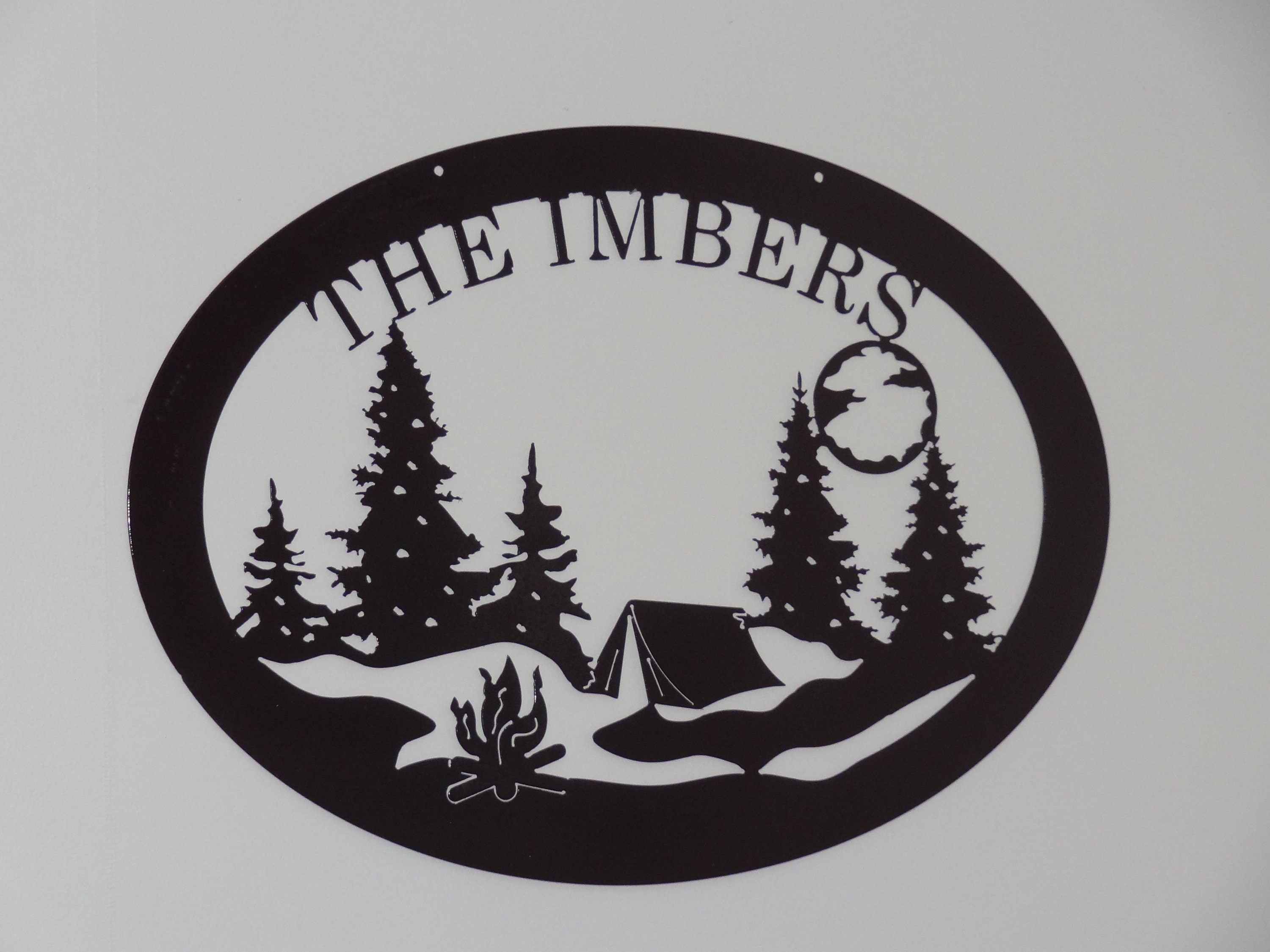 Personalized Tent Camping Sign RV Camp Sign Tent Campers Sign - Etsy