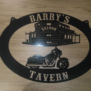 Motorcycle Address Sign Harley Address Sign Street Glide Road King ...