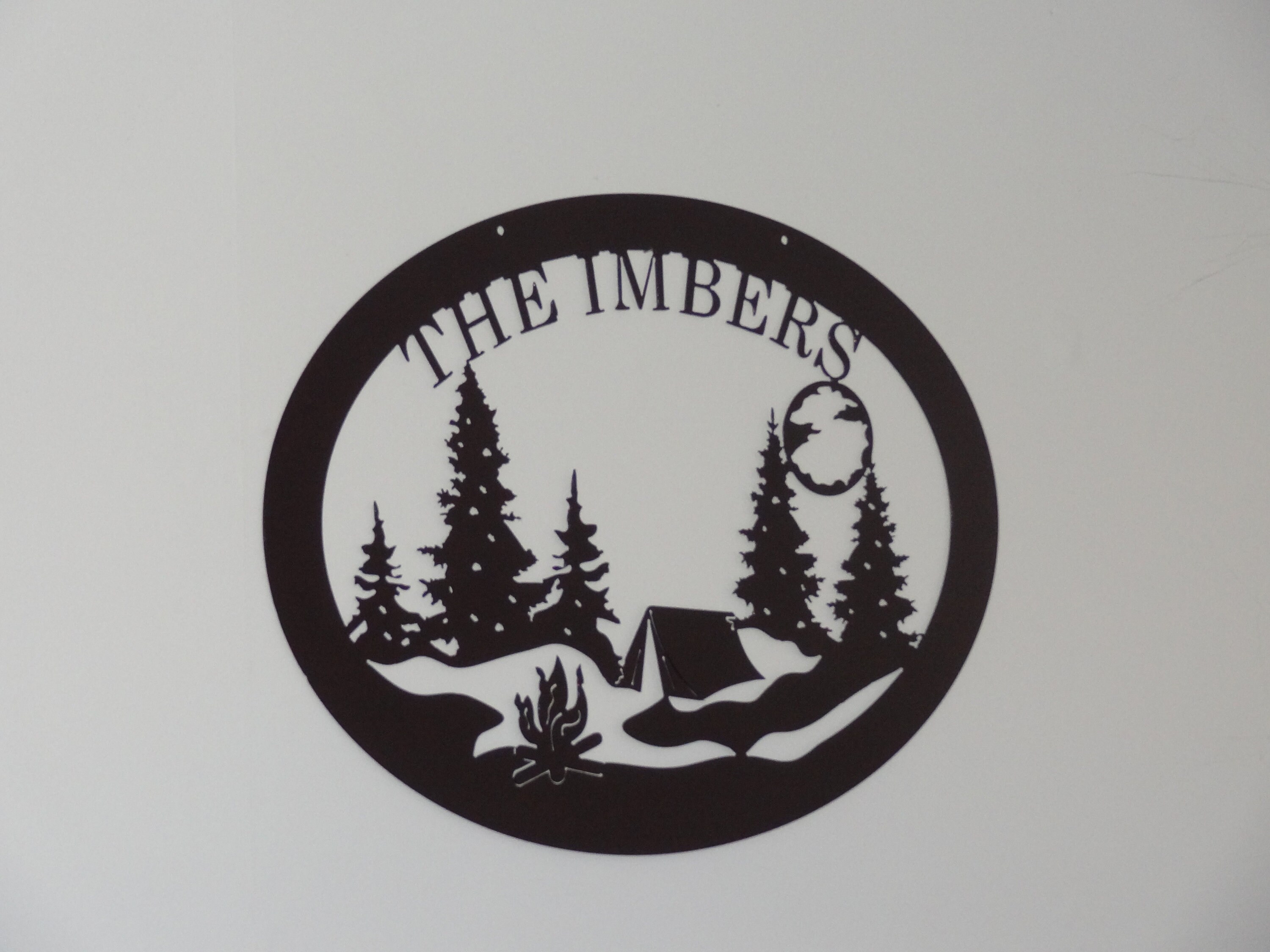 Personalized Tent Camping Sign RV Camp Sign Tent Campers Sign - Etsy