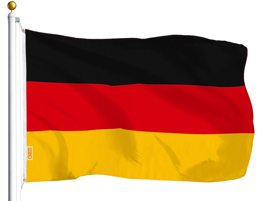 Germany (german) Flag 75D Printed Polyester 3x5 Ft - Etsy