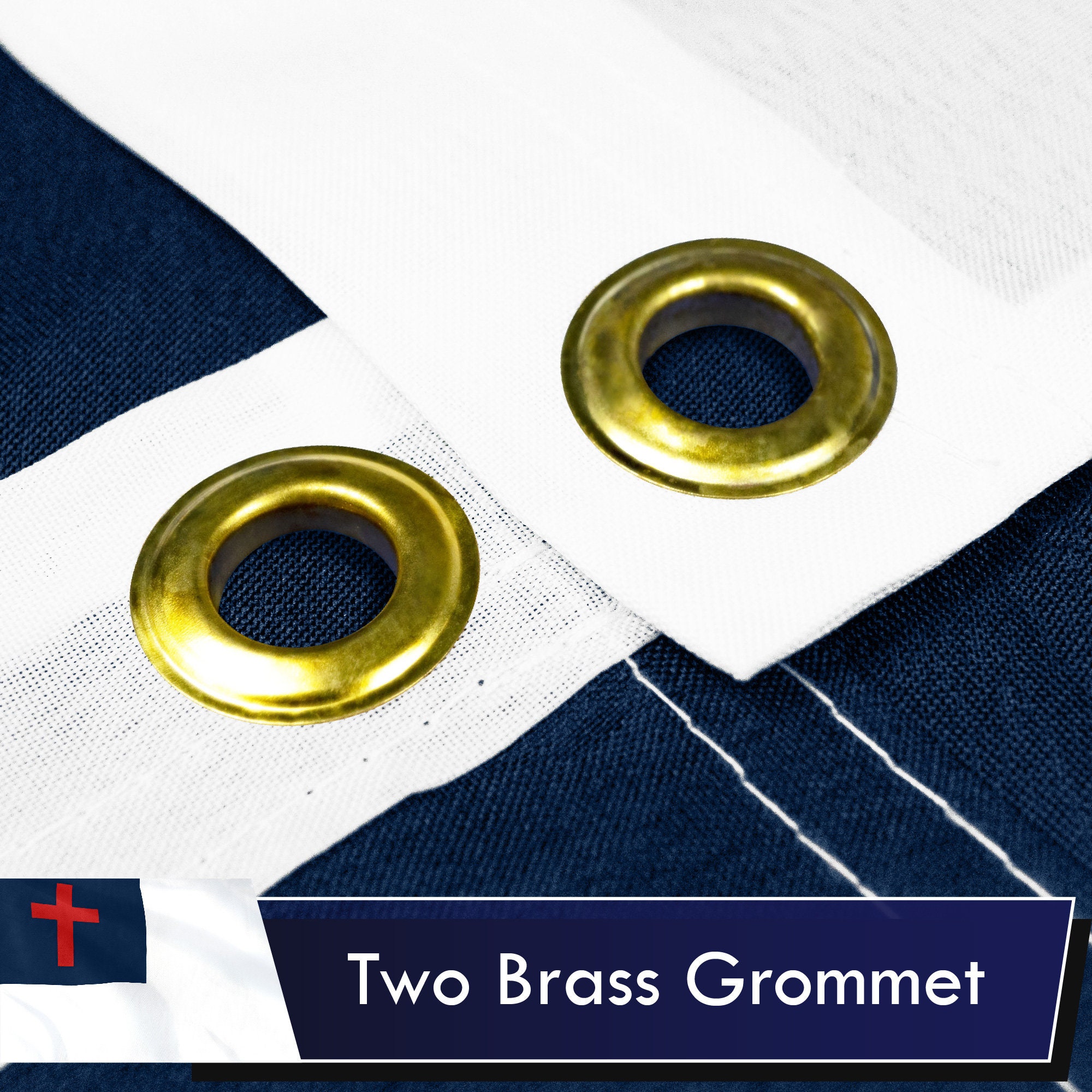 Christian Religious Cross Flag 75D Printed Polyester 3x5 Ft - Etsy