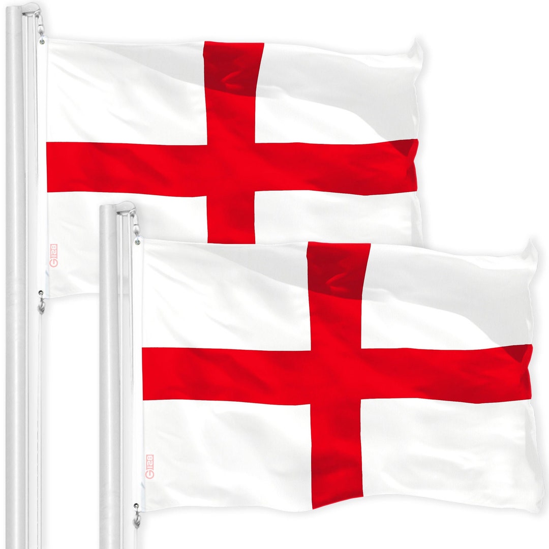England English Flag 3x5ft 2-pack 150D Printed Polyester by G128 - Etsy