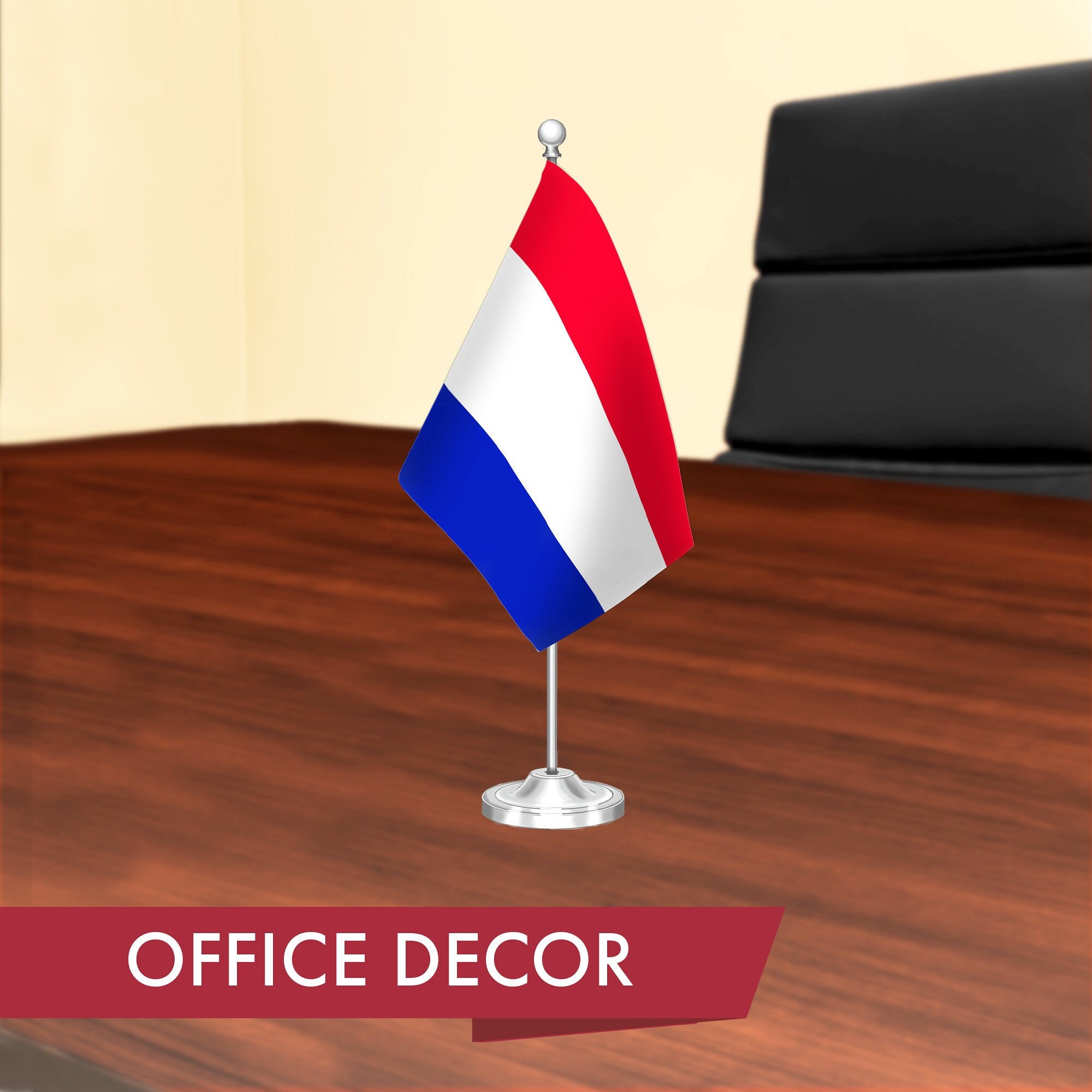 G128 Netherlands Dutch Deluxe Desk Flag Set 8.5x5.5 in - Etsy