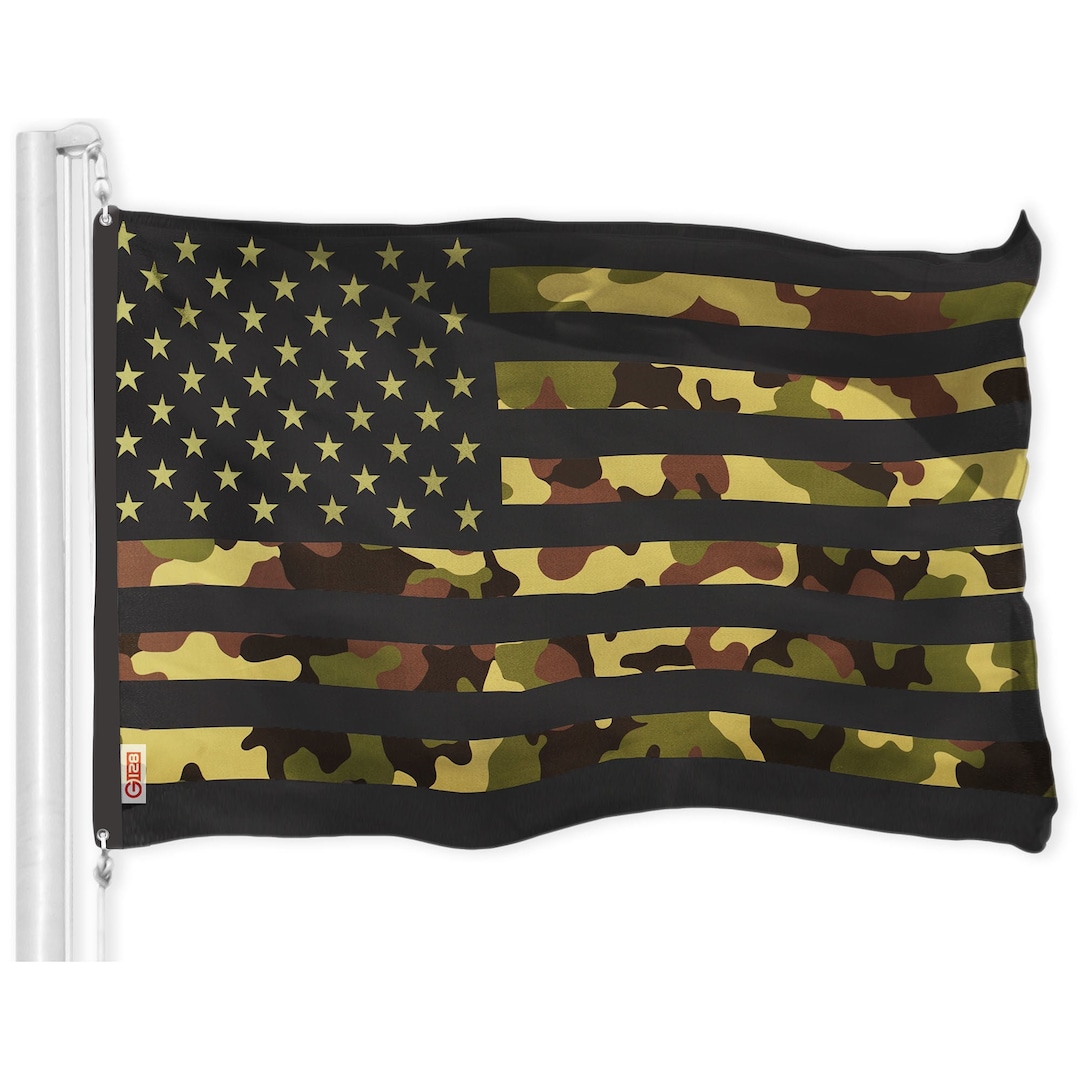 G128 American USA Camouflage Flag | 3x5 Ft | Liteweave Pro Series ...