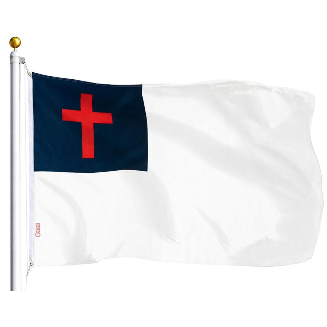 Christian Religious Cross Flag 75D Printed Polyester 3x5 Ft - Etsy