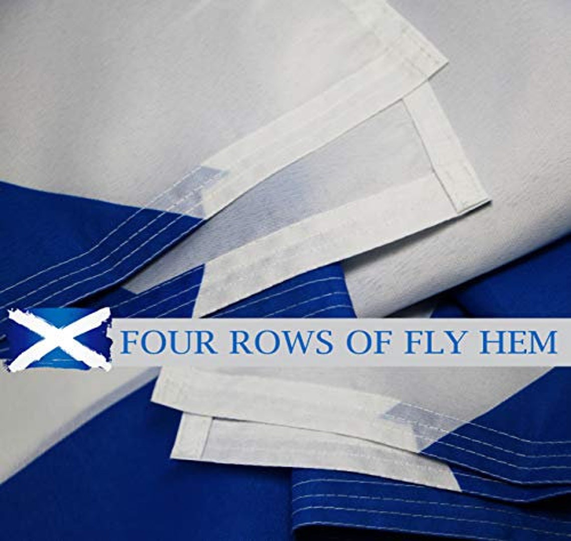 Scotland scottish Flag 150D Printed Polyester 3x5 Ft - Etsy