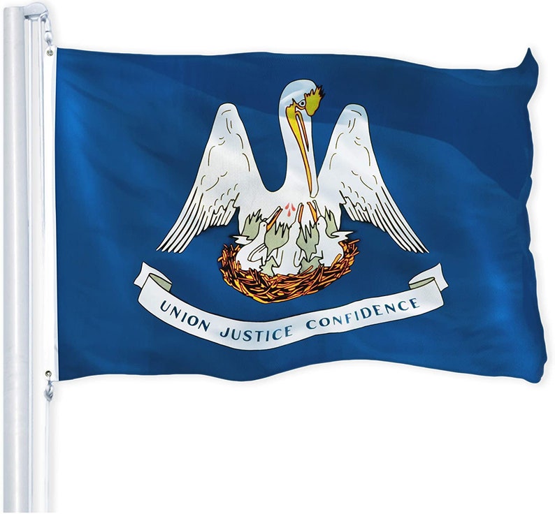 USA & Louisiana Flag Combo Pack: 3x5 Ft Printed Flags - Etsy