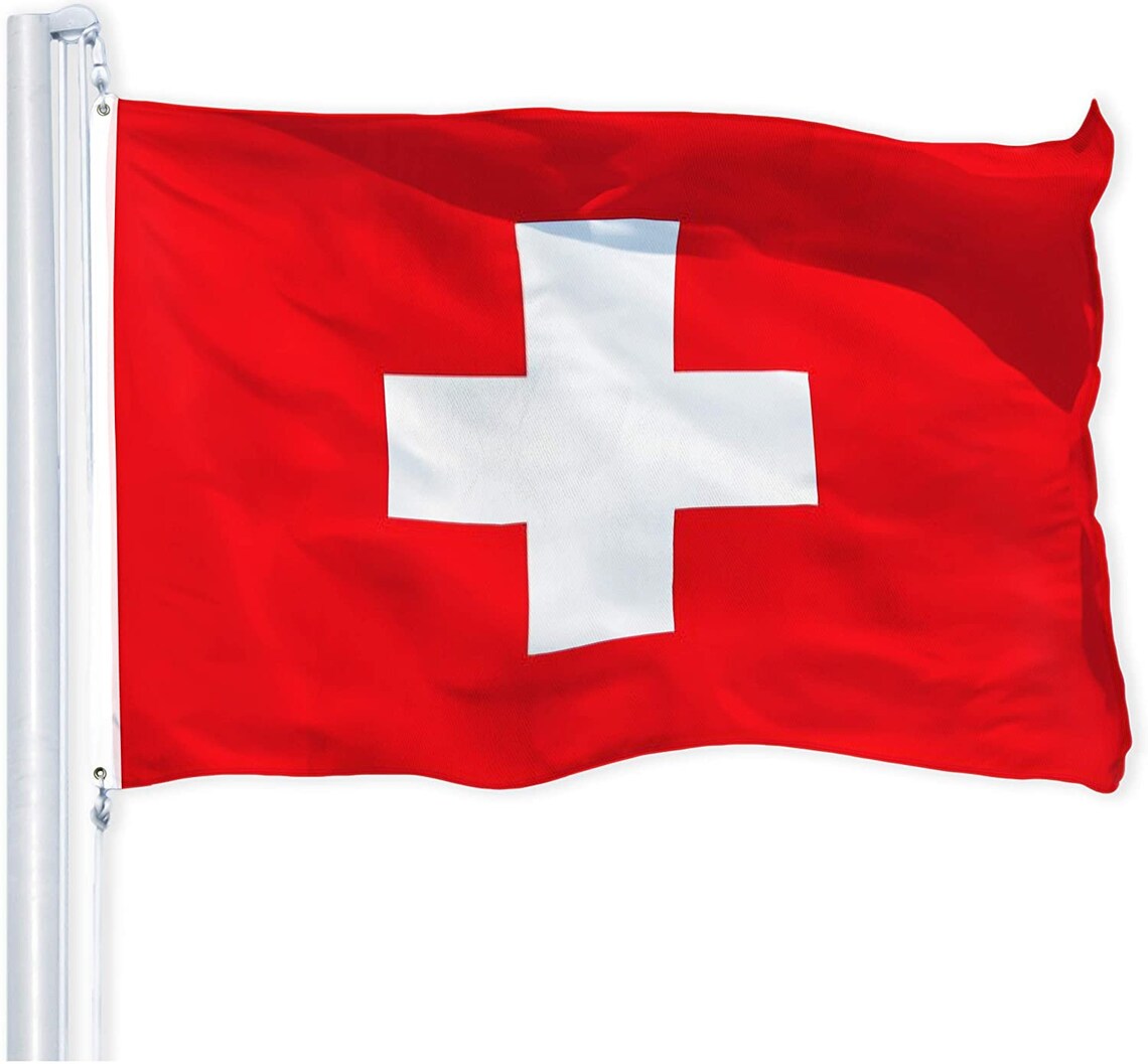 USA & Switzerland Flag Combo Pack: 3x5 Ft Printed Polyester - Etsy