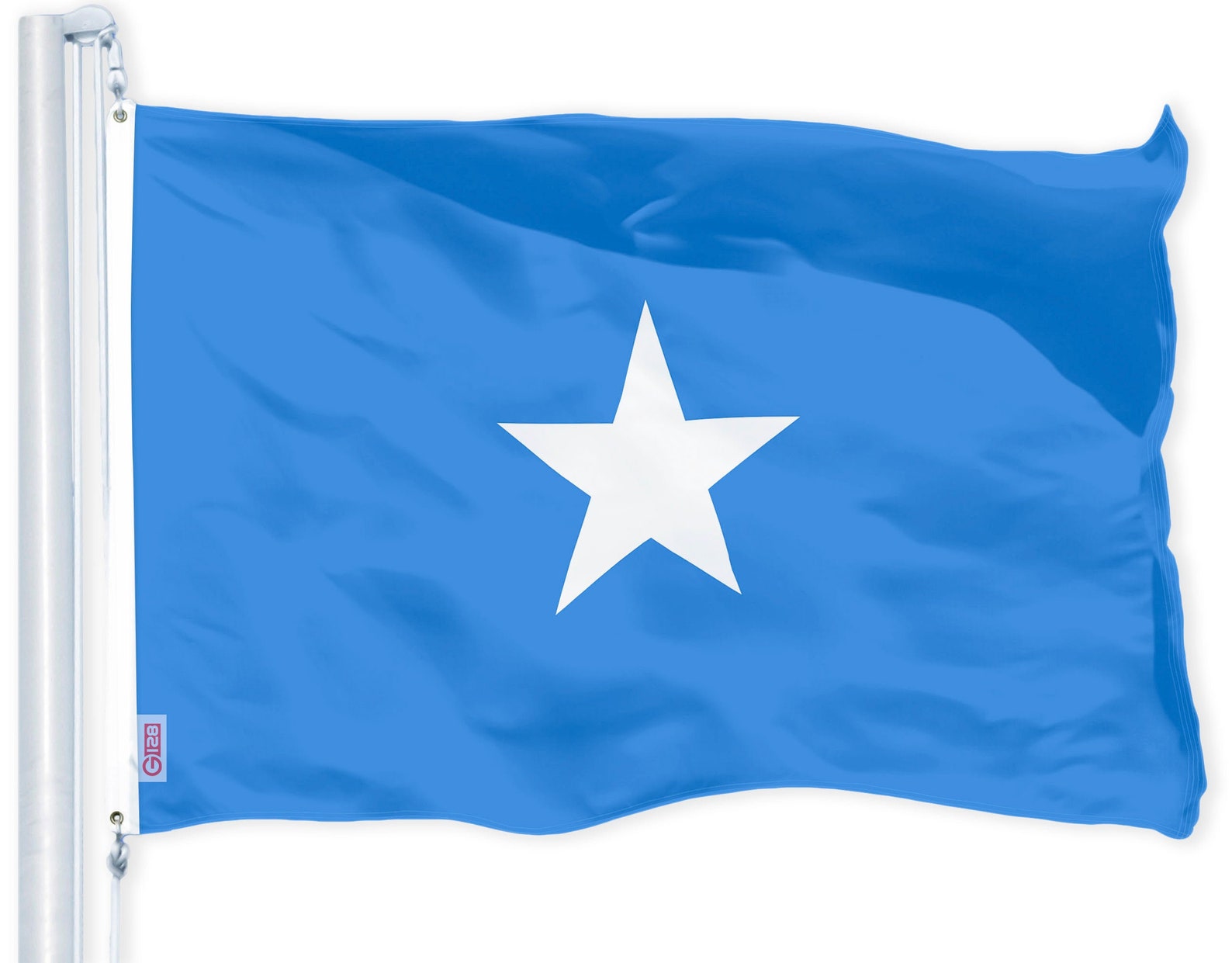 Somalia somali Flag 3x5 Feet Printed 150D Indoor/outdoor, Vibrant ...