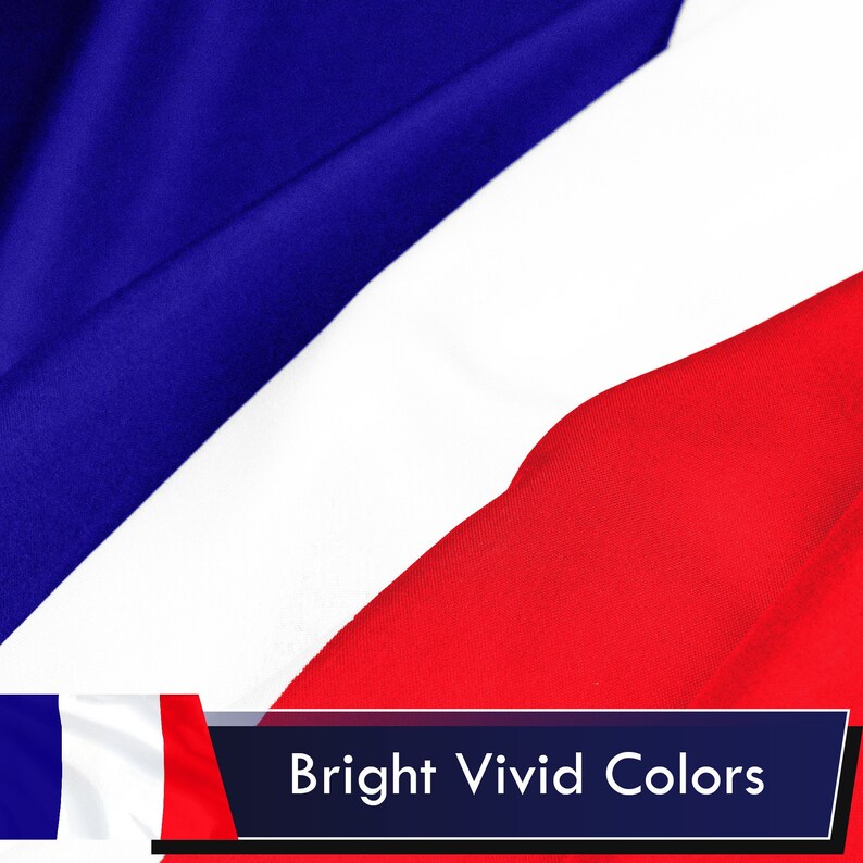 France French Flag 3x5ft 5-pack Printed Polyester by G128 - Etsy