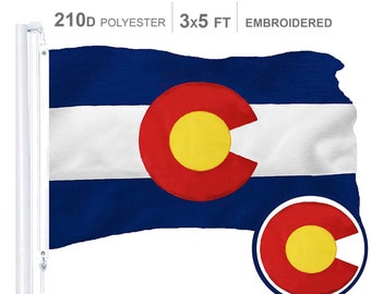 Embroidered Flags - Etsy