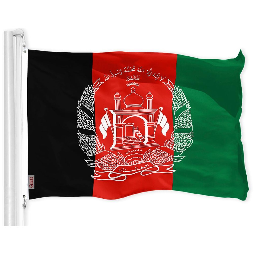 Afghanistan Flag: Vibrant Colors, Quality Polyester (3x5 Ft) - Etsy