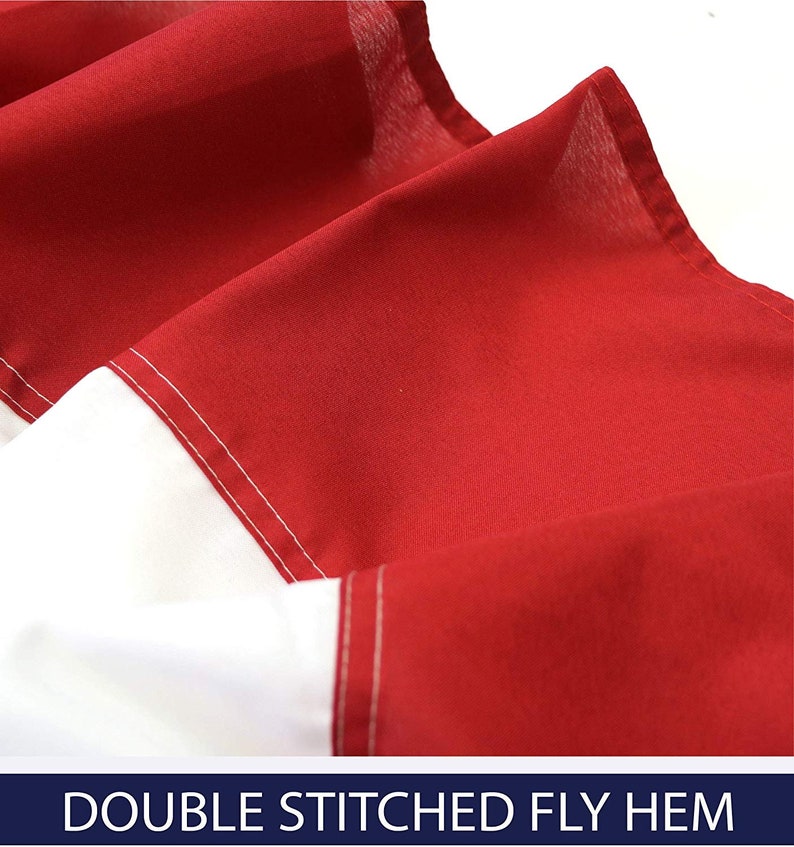 G128 Usa Pleated Fan Flag 3x6 Feet American Usa Bunting Etsy