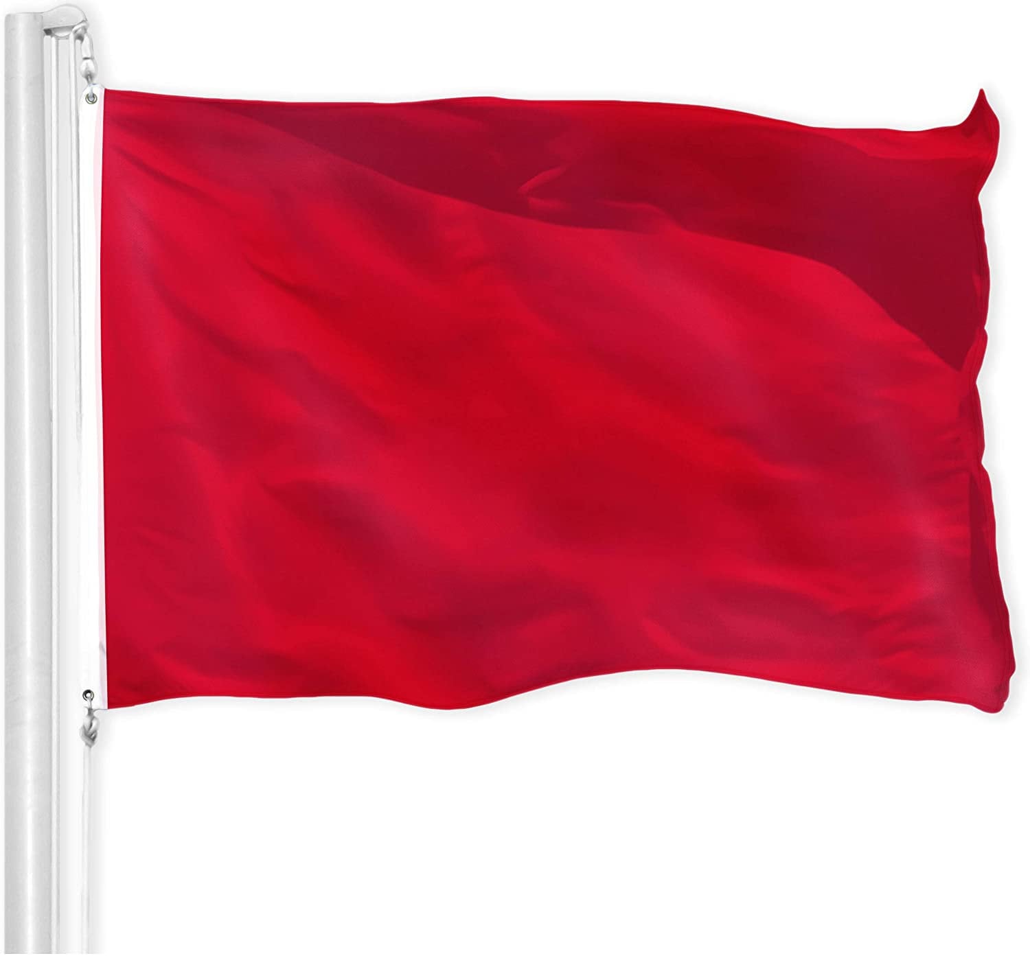 G128 Solid Red Color Flag 3x5 Feet Printed 150d - Etsy