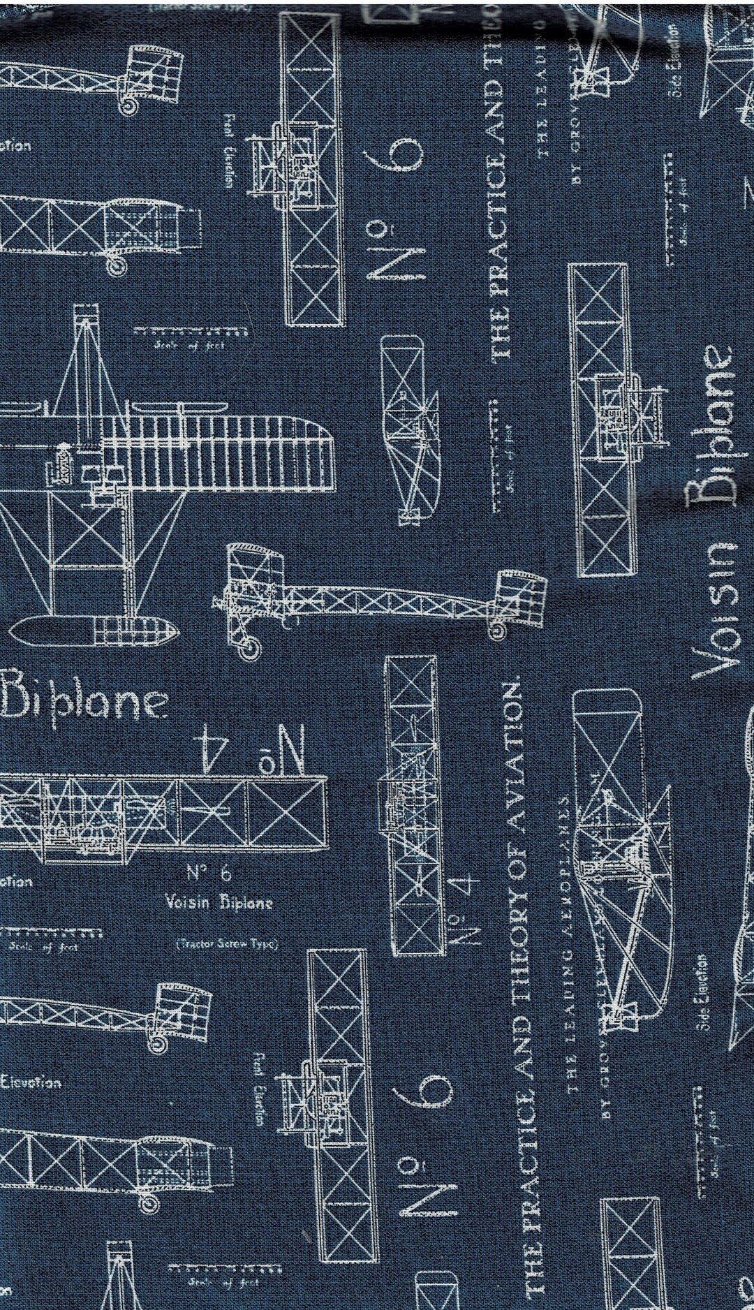 Theory of Aviation Windham Fabrics Aviation Cotton Fabric Airplane ...