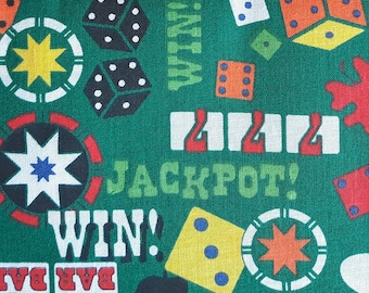Gambling Fabric | Etsy