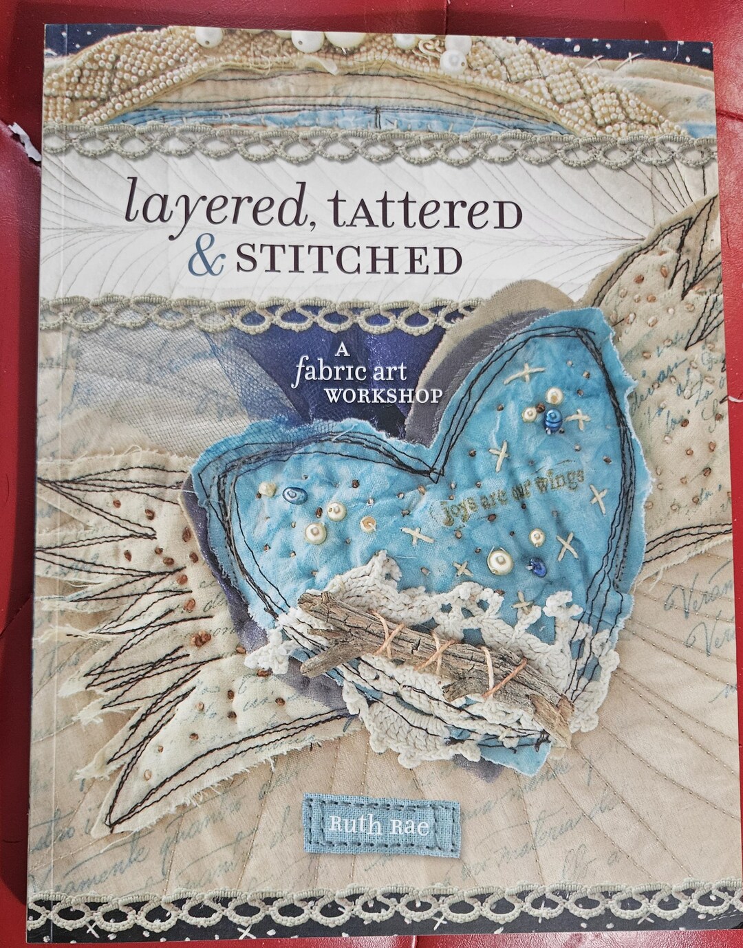 Craft Book - Slow Stitch - Layered Tattered and Stiched. - Etsy