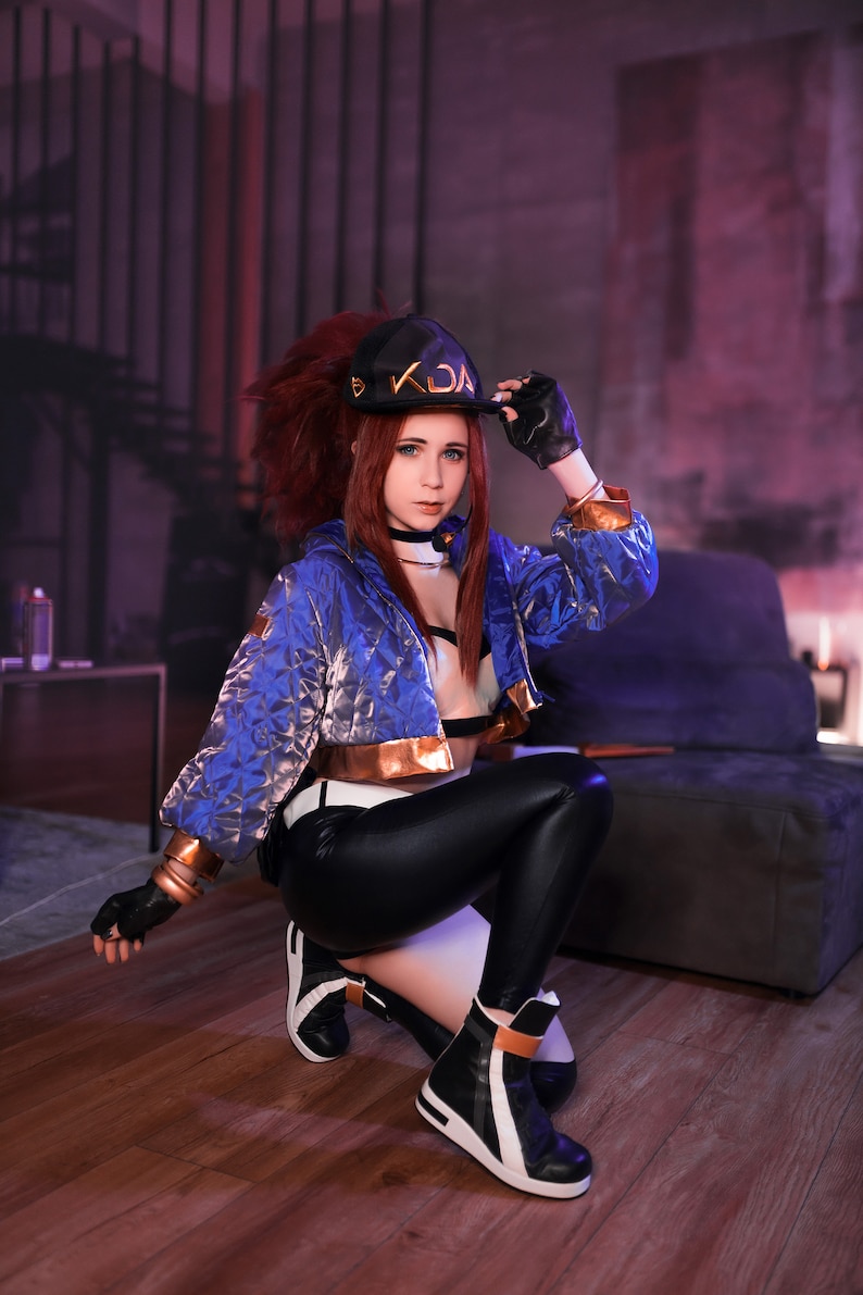 Akali KDA Cosplay Prints | Etsy