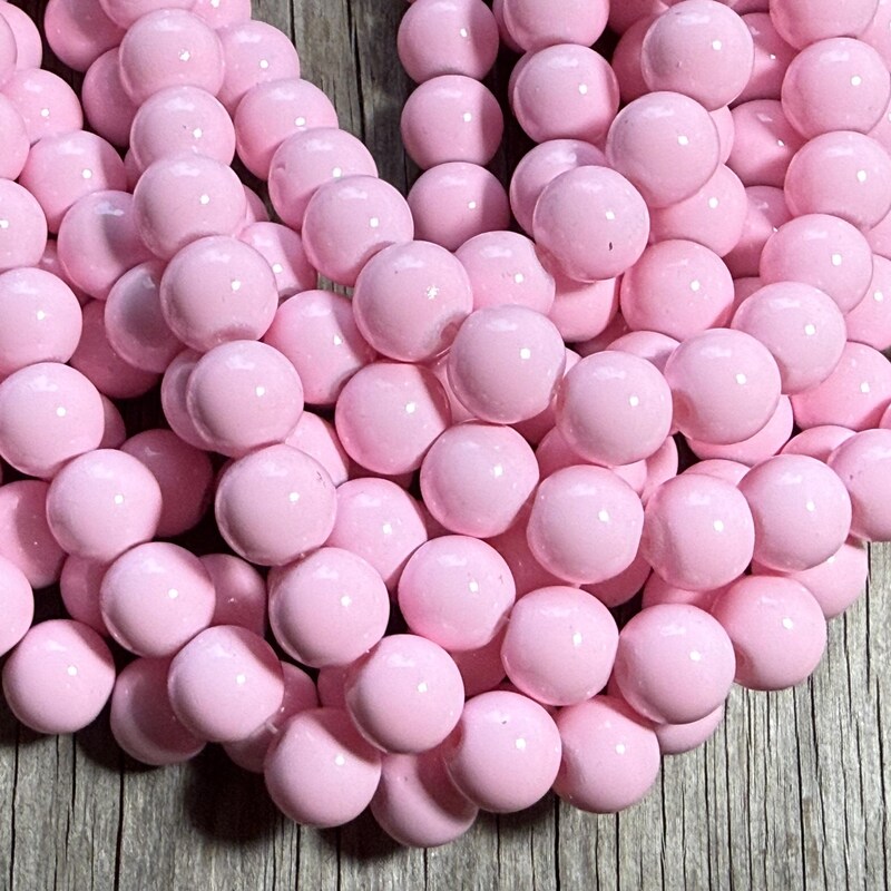 Pink Beads - Etsy