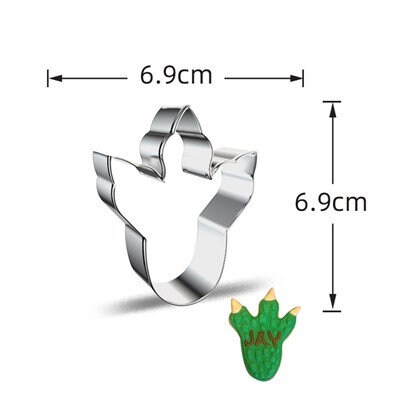 Set of 9 Dinosaur Stainless Steel Cookie Cutters, Boy Party Supplies ...