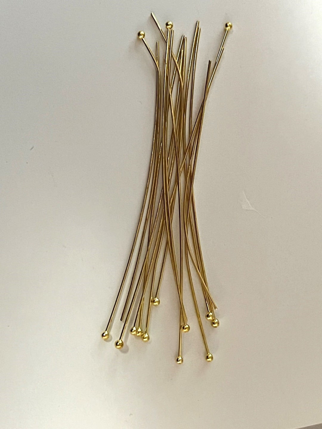 50 + Long Sturdy 70 Mm Gunmetal, Gold, Bronze or Steel Ball Head Brass ...