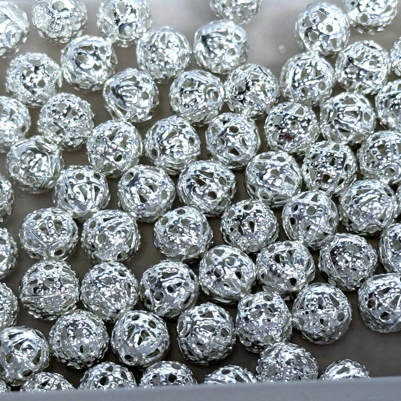 Filigree Beads - Etsy