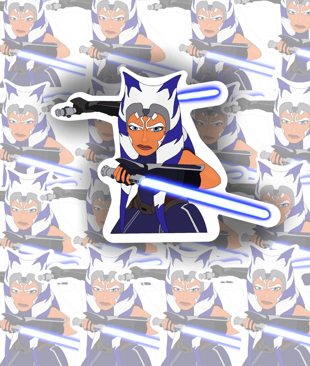 Ahsoka Season 7 Inspired Sticker/ Star Wars the Clone Wars - Etsy