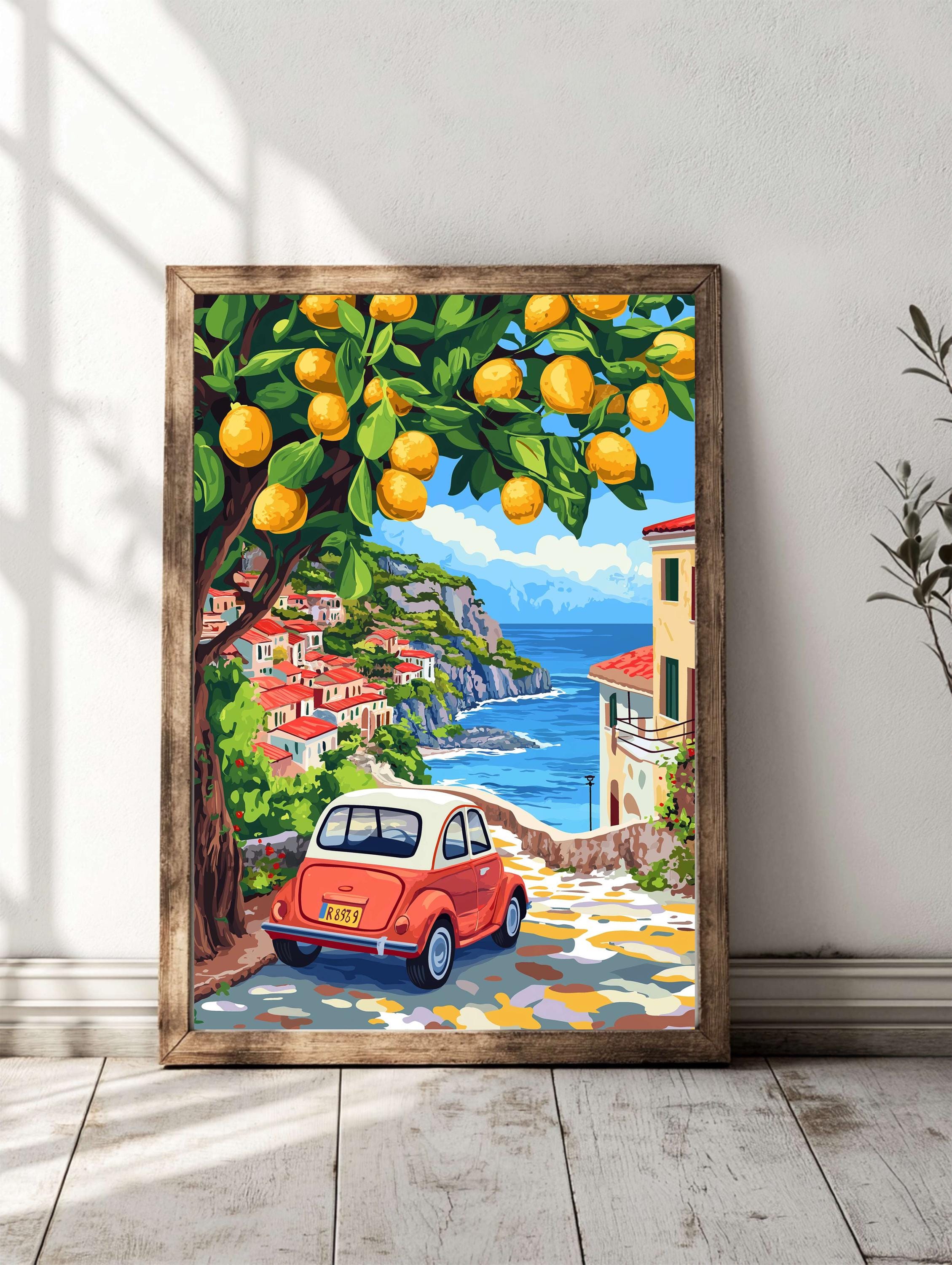 2 Set Italy La Vita E Bella - Italian Travel Prints, Italian Summer ...