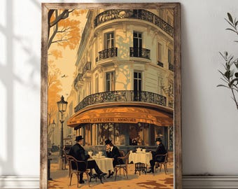 Printable Vintage Paris Wall Art | Parisian Women Illustration | French ...